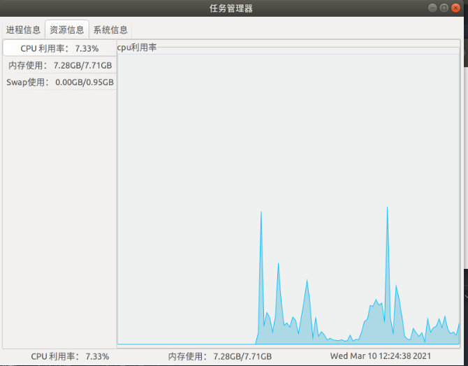 gtk实现任务管理器 | Wanna